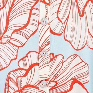 FARM Rio | Dresses | Farm Rio Anthropologie Graphic Floral Print Dress ...